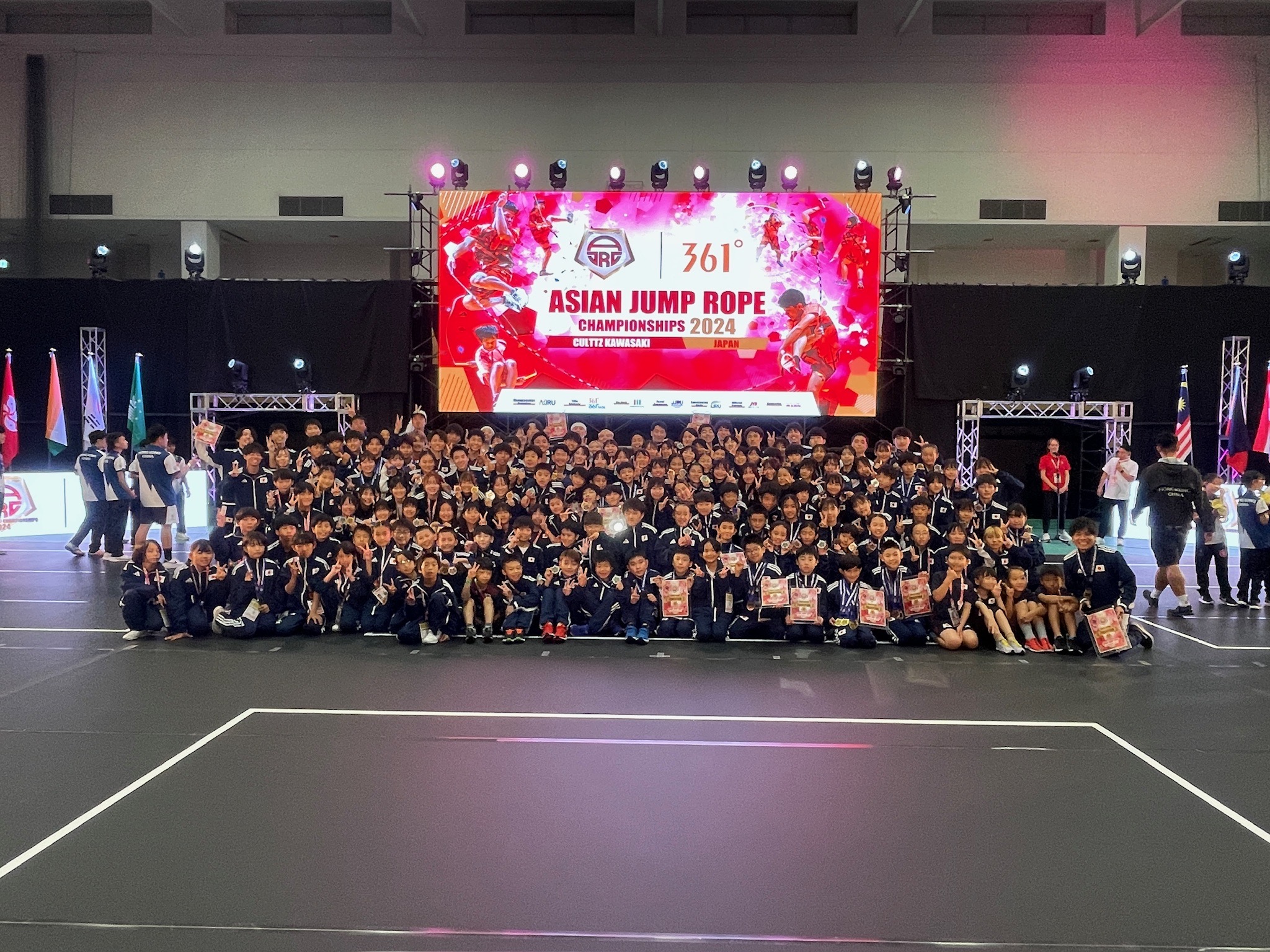 日本なわとびアカデミー選手が大健闘！／Asian Jump Rope Championship 2024 川崎｜日本なわとびアカデミー